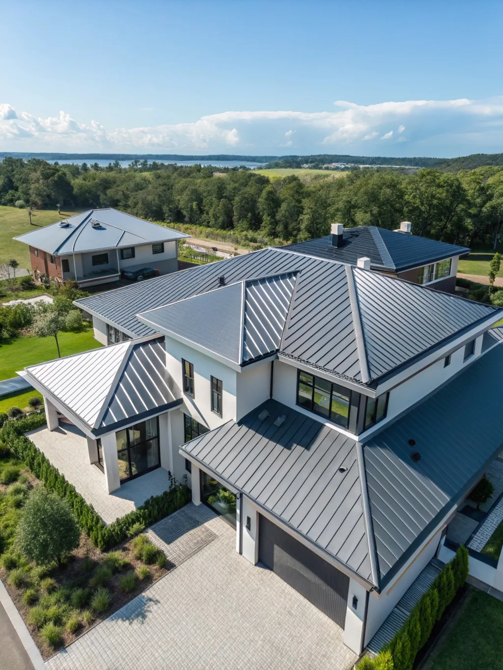 28 Modern Houses With Zinc Roofs That Are Durable and Stylish - Design ... 28 Modern Houses With Zinc Roofs That Are Durable and Stylish - Design ...